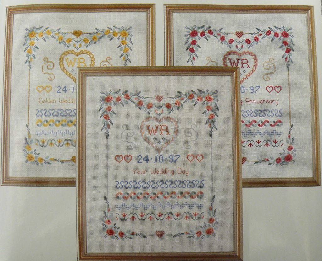 Hearts and Flowers Ruby Wedding Anniversary – Exclusive Tapestry and ...
